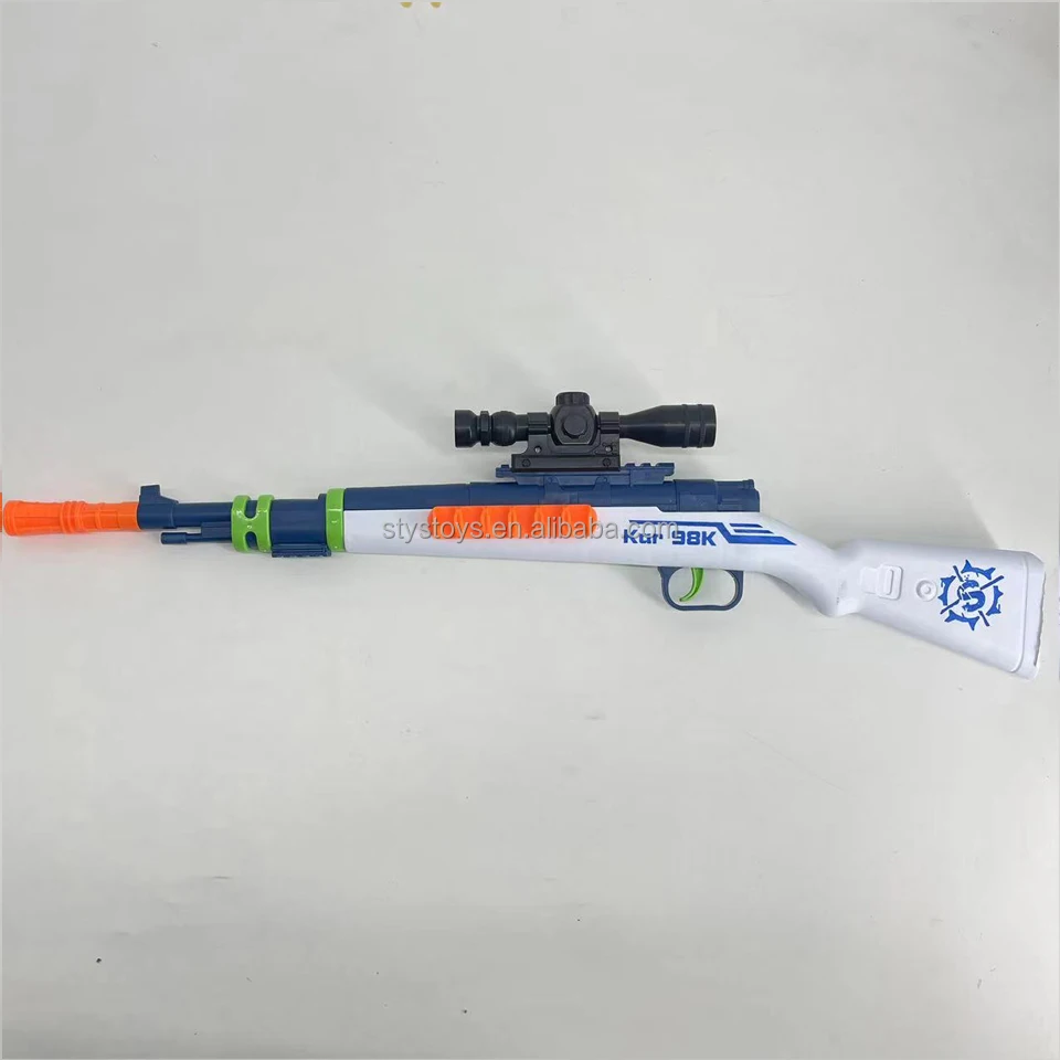 Manual Kar98k EVA Soft Bullet Blaster - Fun Outdoor Toy