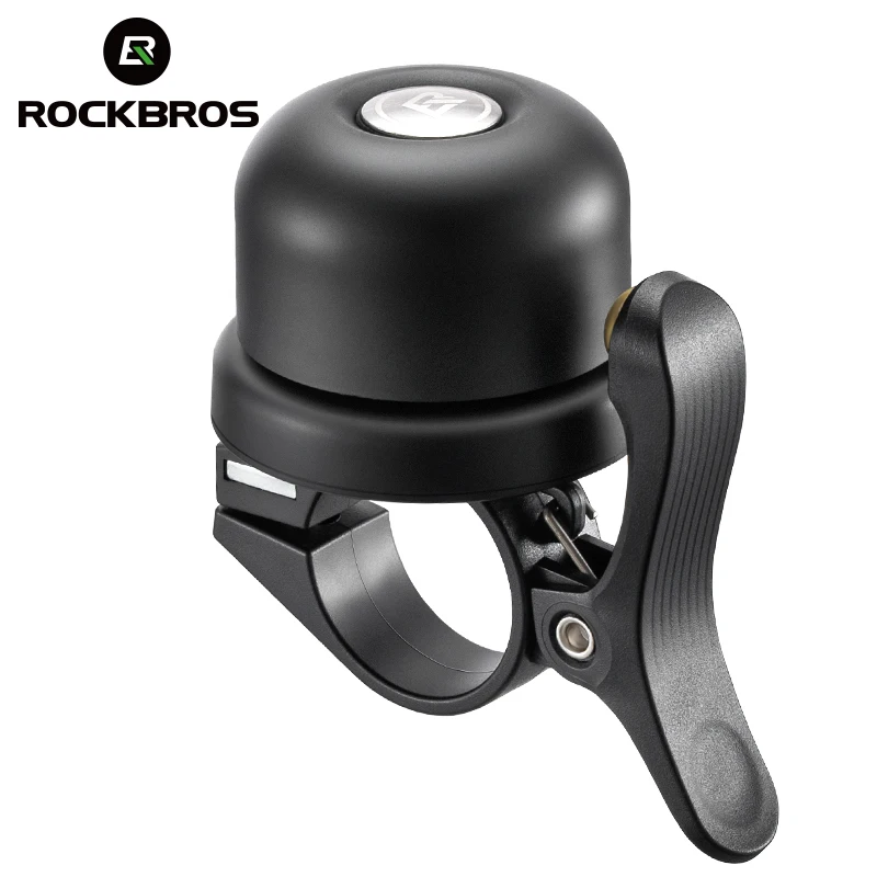 ROCKBROS bicycle bell Retro bell Bronze Airtag Safety Ultra Loud ...