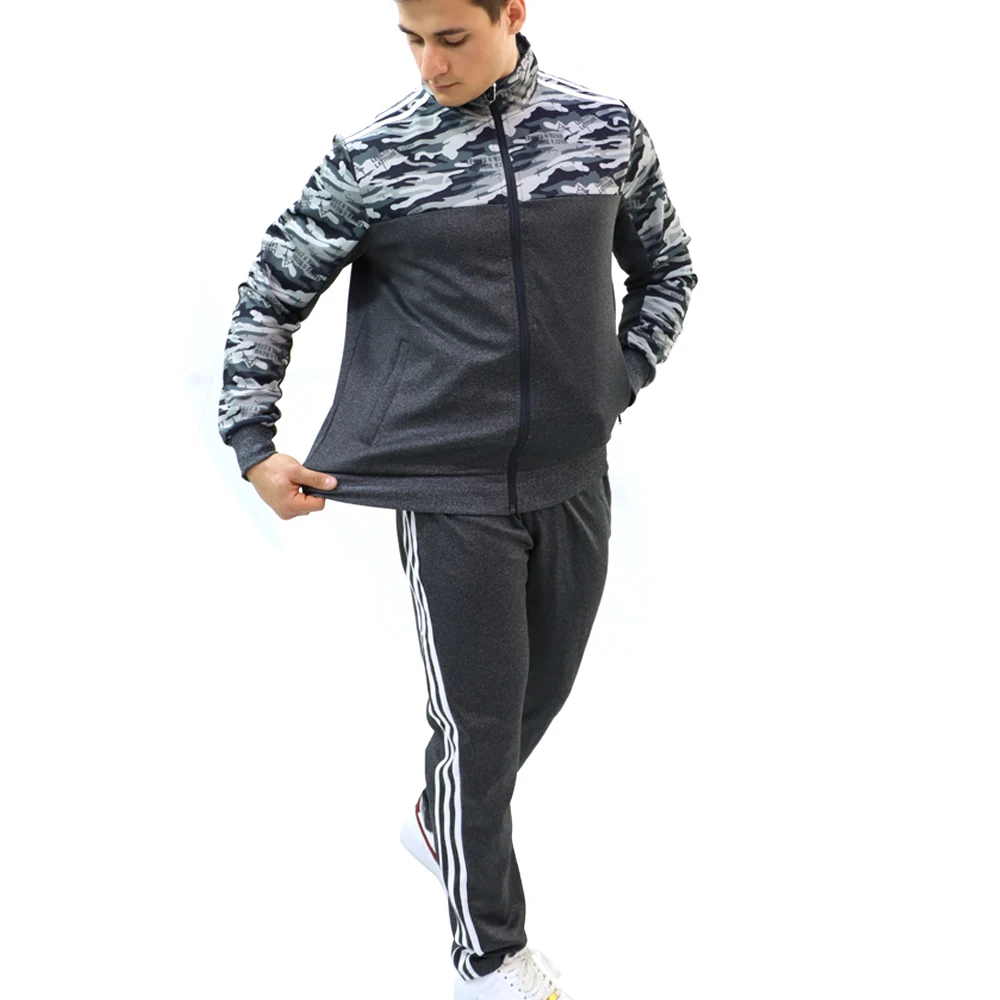 Custom Log 2024 Tracksuits For Men Mens Cuffed Tracksuit Blank Zipper ...