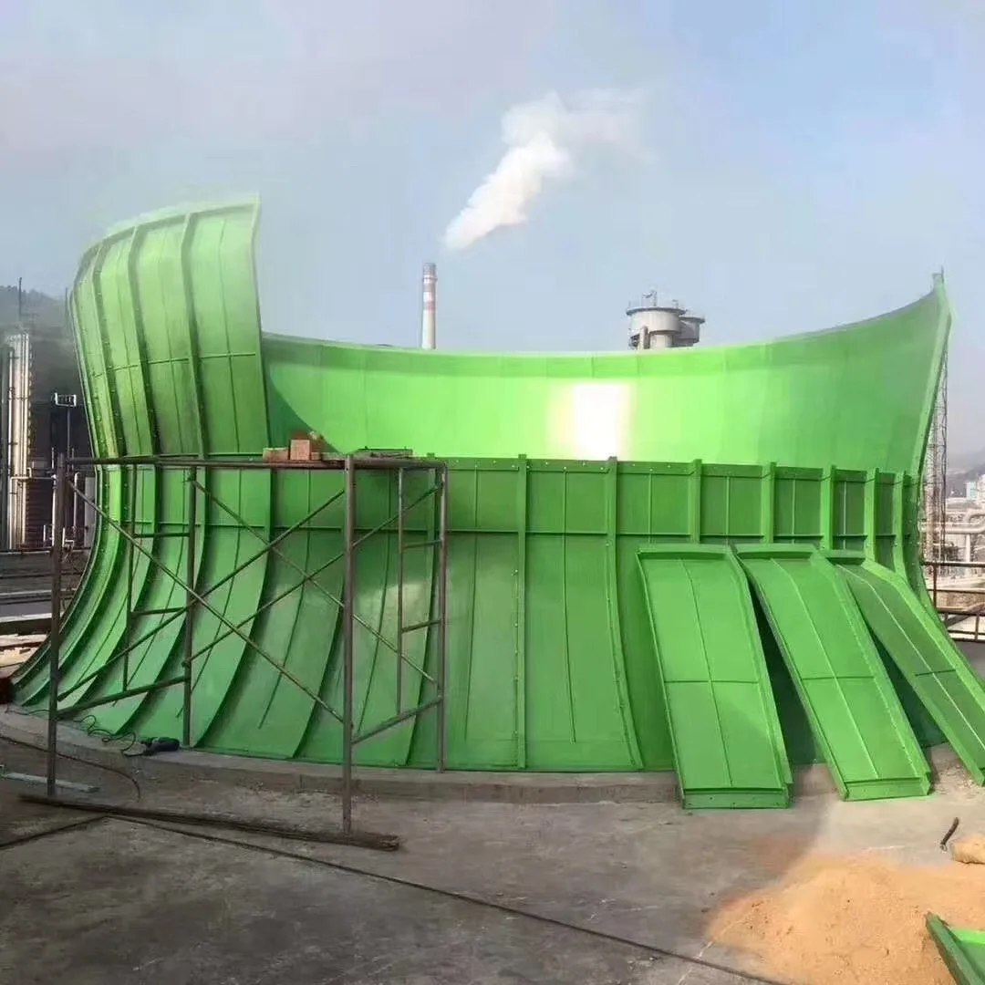 Cooling Tower Fiber Reinforced Glass FRP Fan Stack Cooling Tower FRP ...