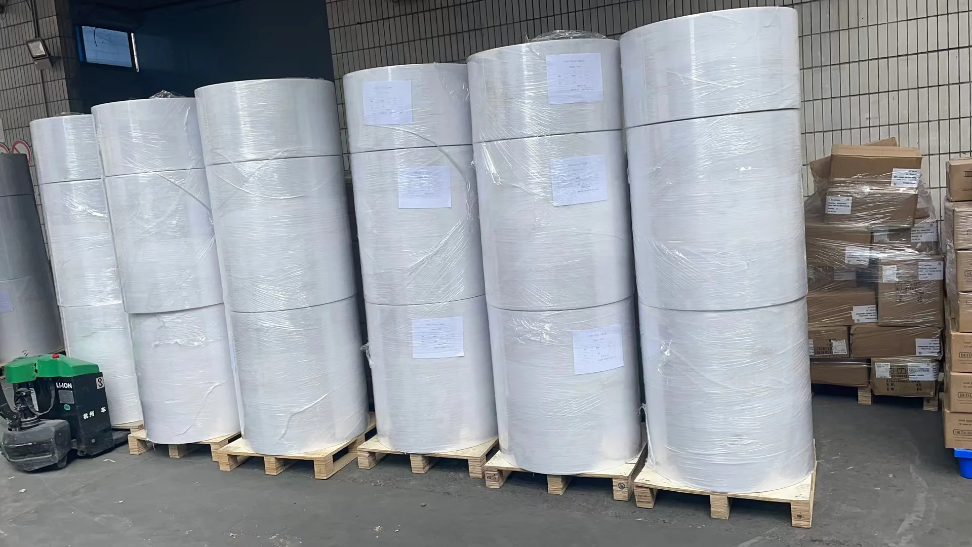 Thermal Jumbo Paper Roll Thermal Paper Jumbo Reels 400/795mmx6000m ...