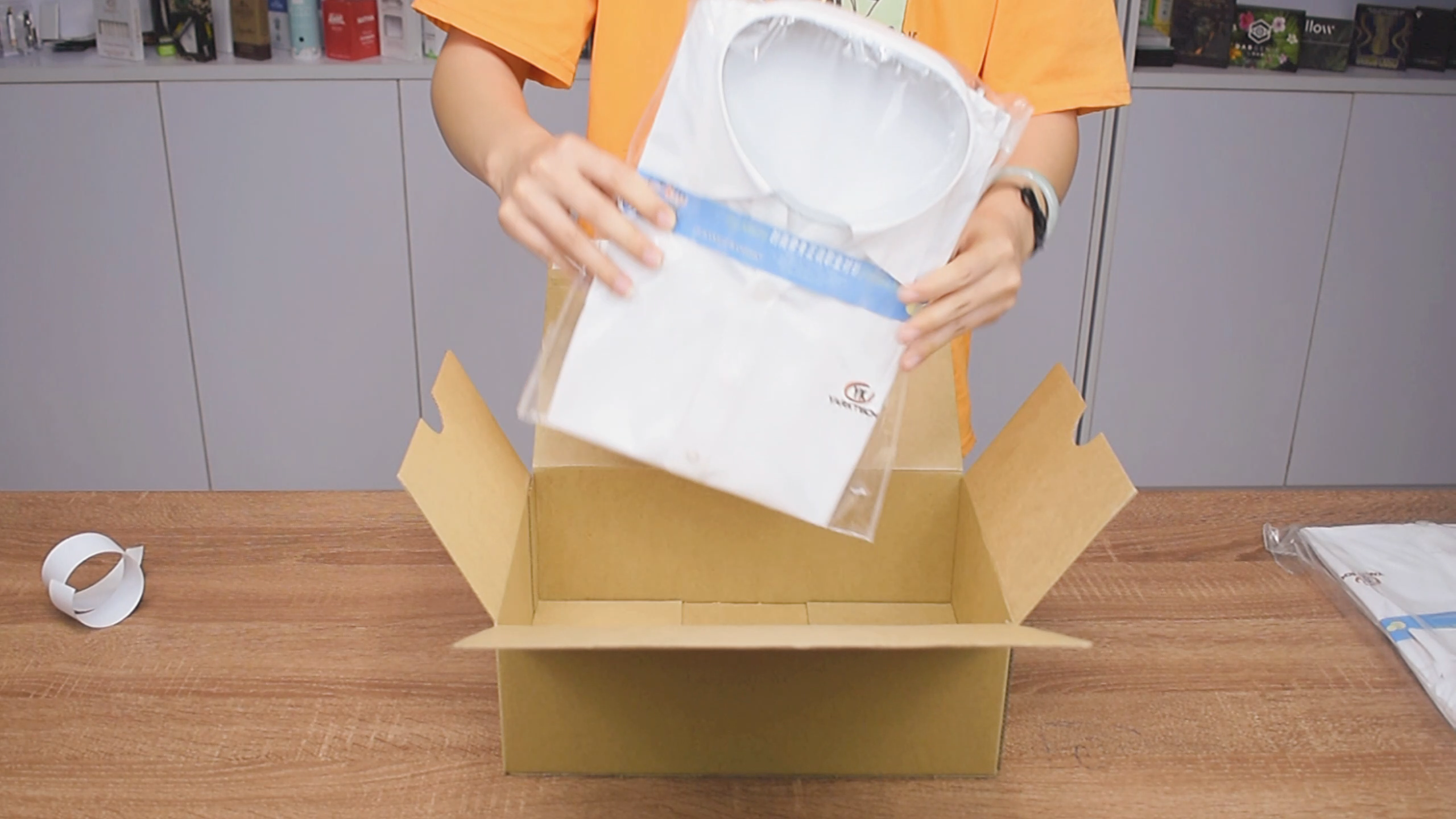 Custom Easy To Tear Express Kraft Packaging Self Sealing Zipper ...