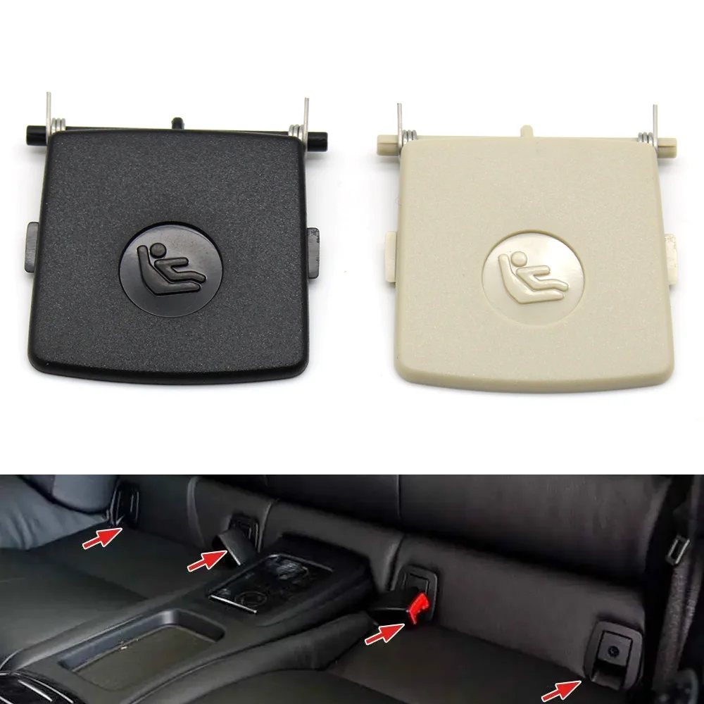 Source Factory LHD RHD Car Rear Child Seat Anchor Safety ISOFIX Cover ...