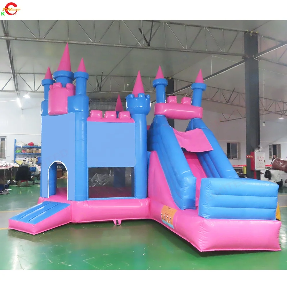 Residential Inflatable Bouncy Castle with Slide - Fun & Safe