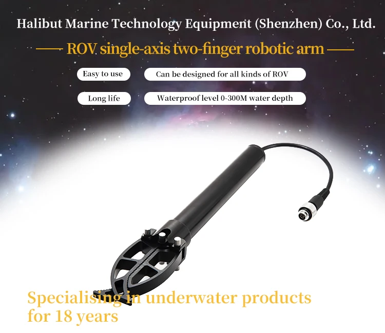 Strong Grip Underwater Robotic Arm 0-300m High Tolerance Pressure Robot ...