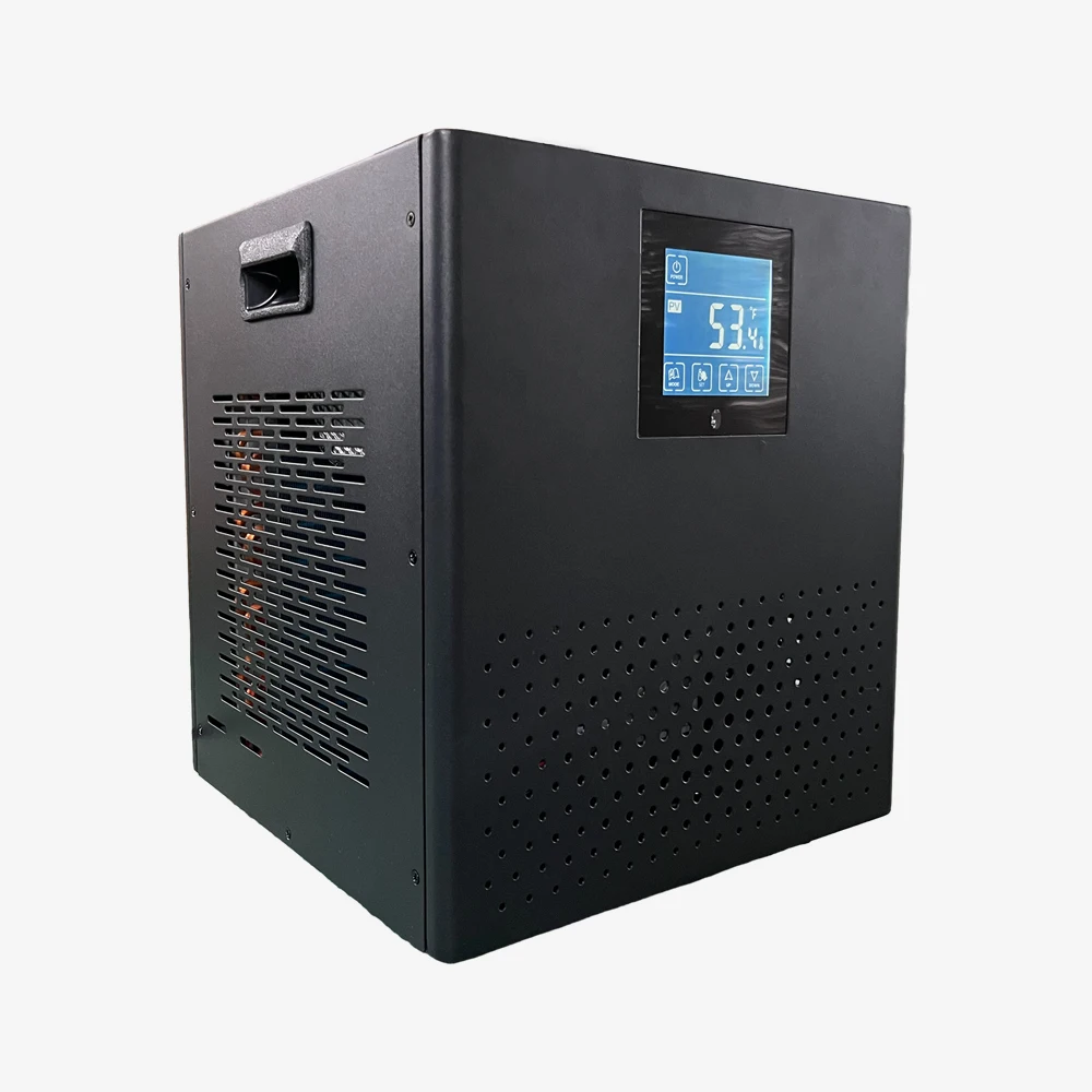 1/3 Hp Water Chiller Water Cooler With Touch Display Screen Controller ...
