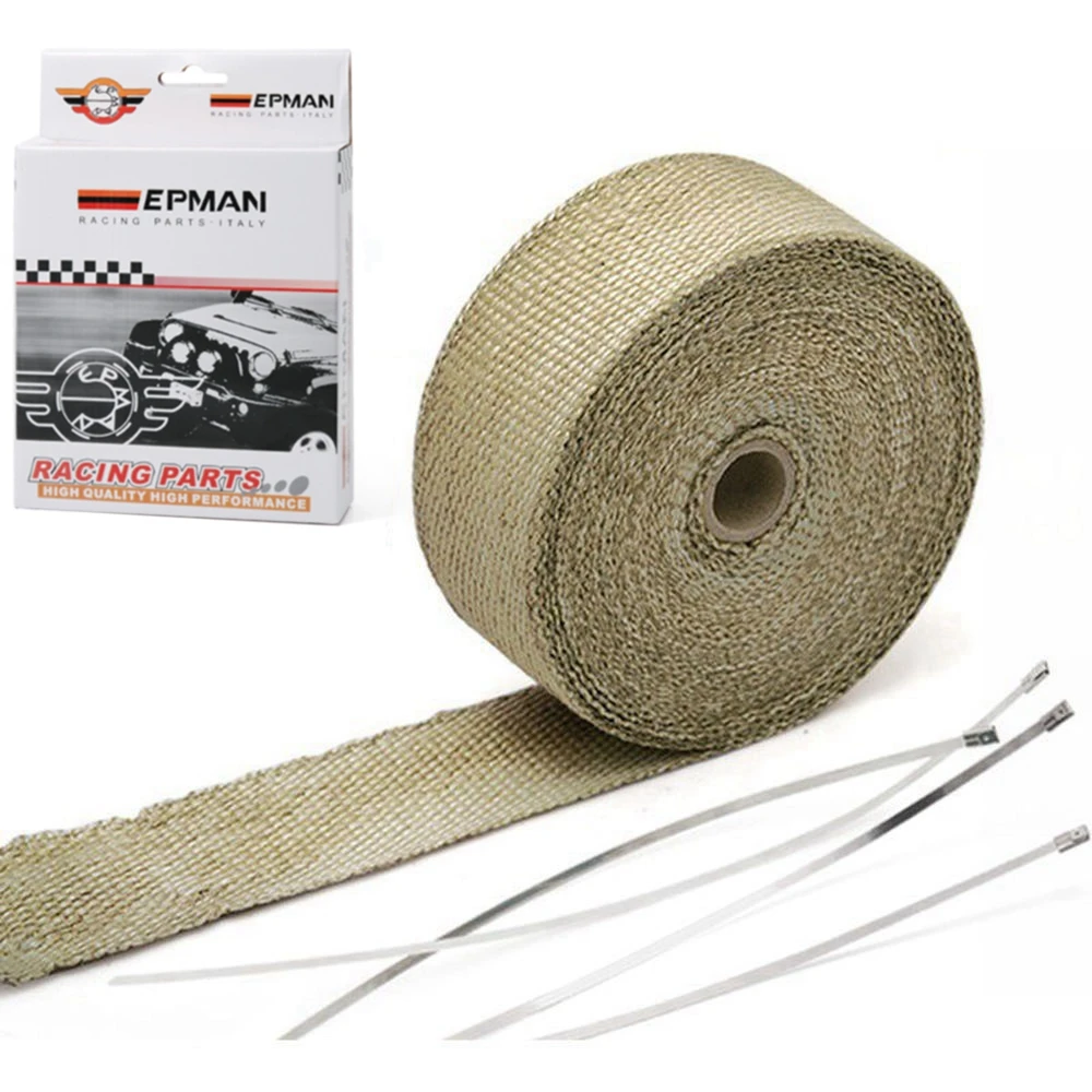 摩托车定制EP-WR14YDF用EPMAN热包裹排气歧管集管耐热胶带| Alibaba.com