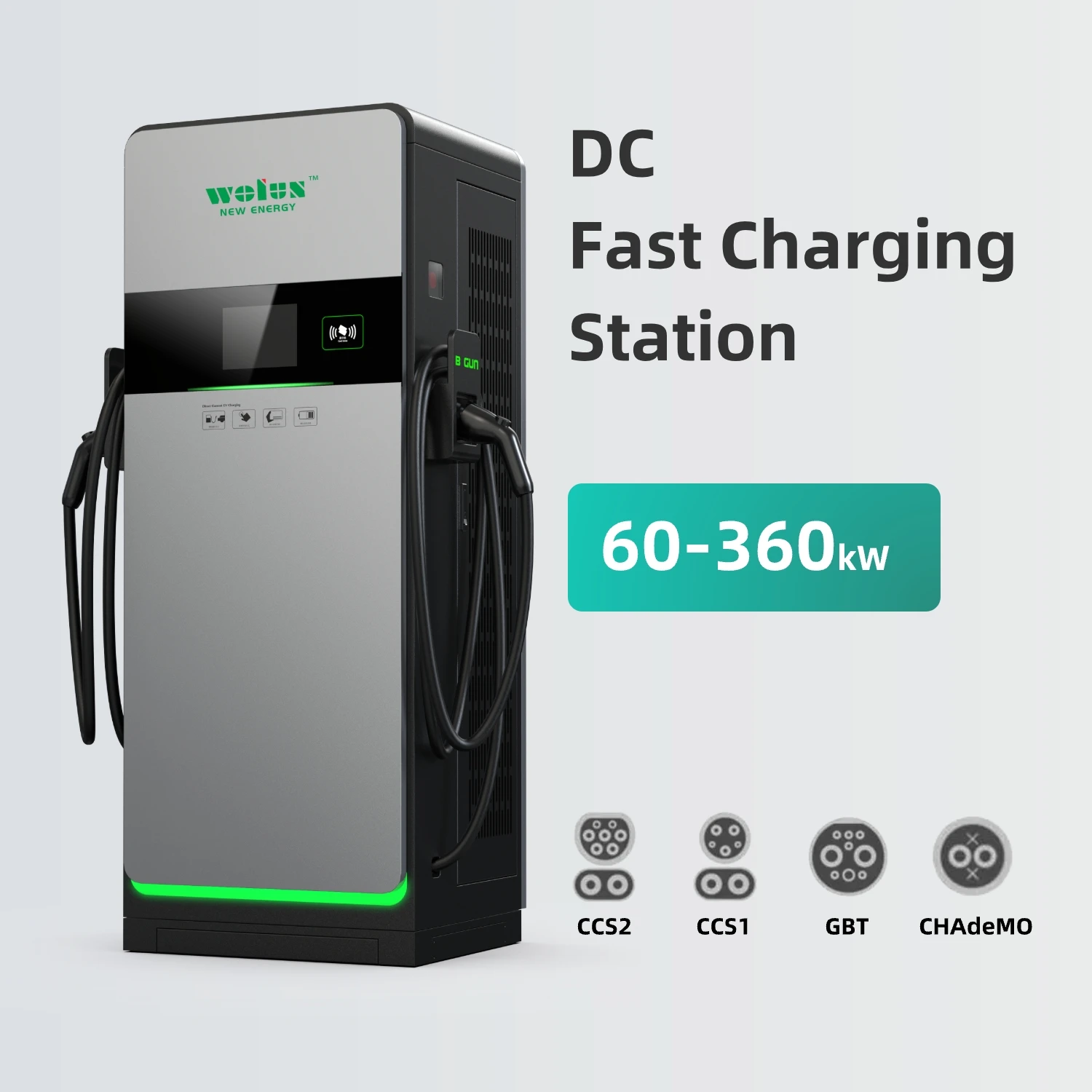Customizable Solar-Powered EV Charger Kit New DC Station with ...