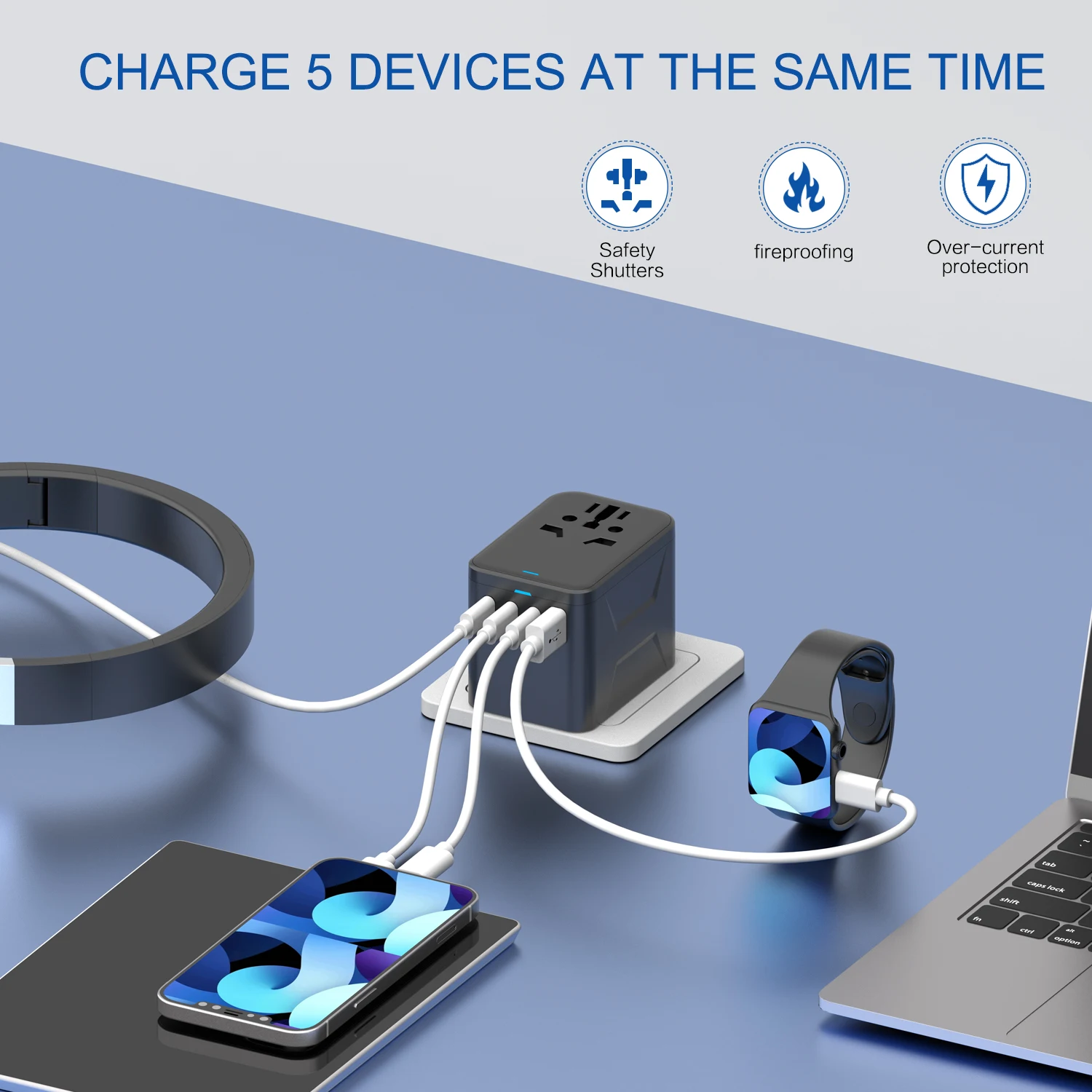 Newest Design International Electrical USB Charger Travel Adaptor Plug ...