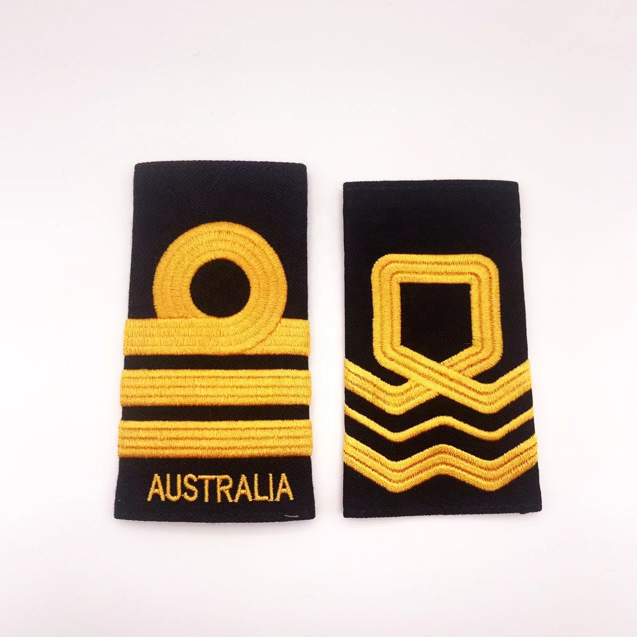 Customized Pilot Uniform Shoulder Strap Epaulets Captain Shoulder Board ...