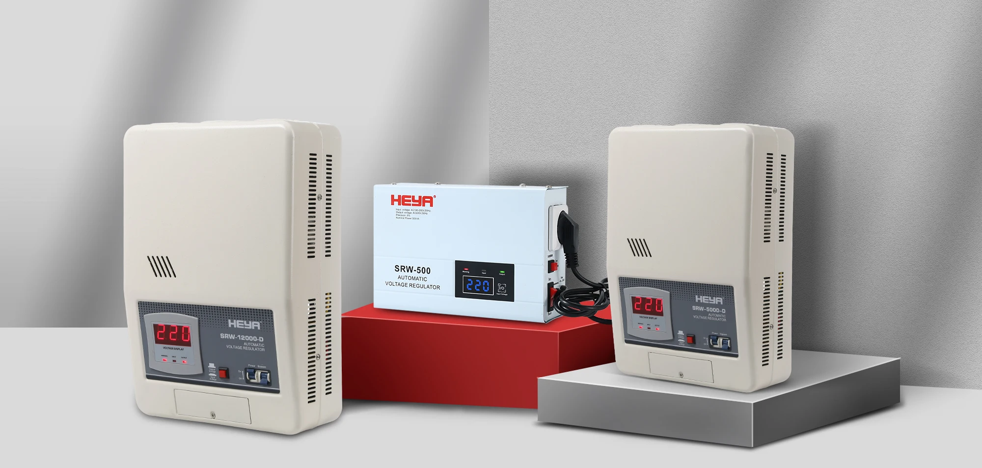 Factory Wall Mounted 5KVA Relay 220V AVR Stabilizers Price