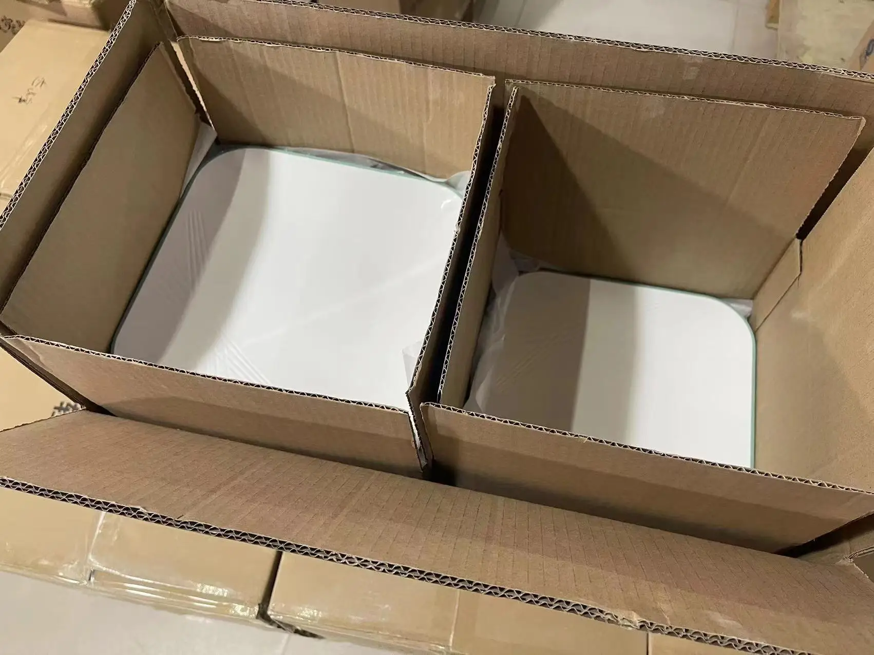 21079 Asian White Round Plates Wide-edge Unbreakable 100% Melamine ...