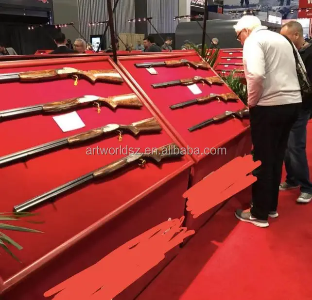 Custom Colors Wood Hunting Retail Store Display Counter