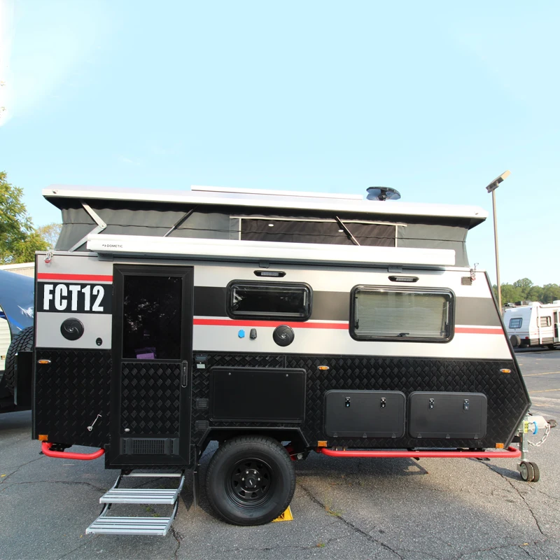 Mobile Camper Travel Trailer - Outdoor off Road Camping RV