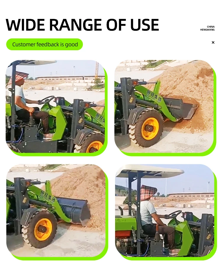 Micro Loaders - Compact Wheel Loaders with High Efficiency