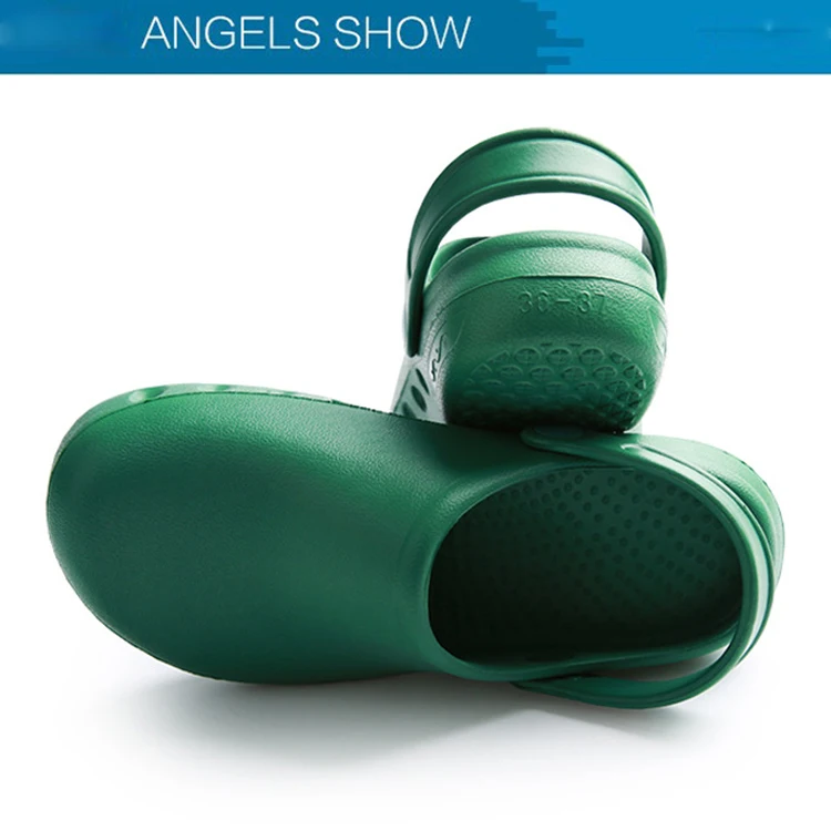 Operating Clean Room Work Shoes Lightweight High Elastic Eva Clogs For ...