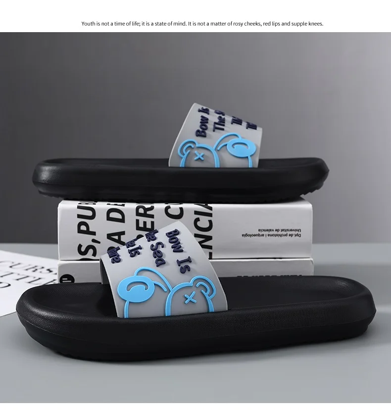 Rubber Outsole Pvc Air Cushion Custom Men Oem Slides Slippers Mens ...