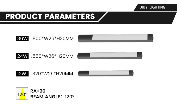 Modern Magnetic Flood Light Projector 12W 24W 36W Led Aluminum Surface ...