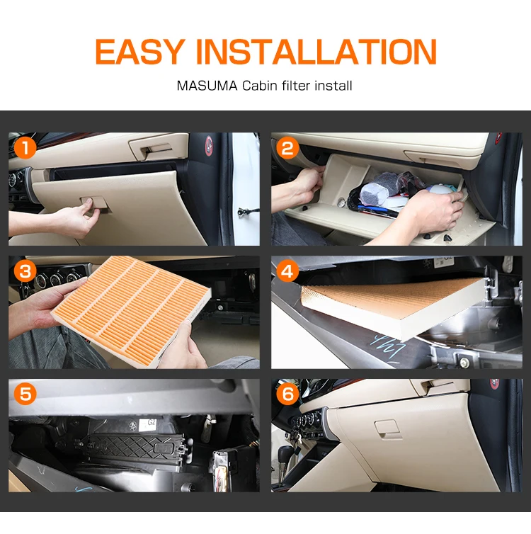 Masuma MC-231CL Carbon Cabin Air Filter for Toyota & Lexus