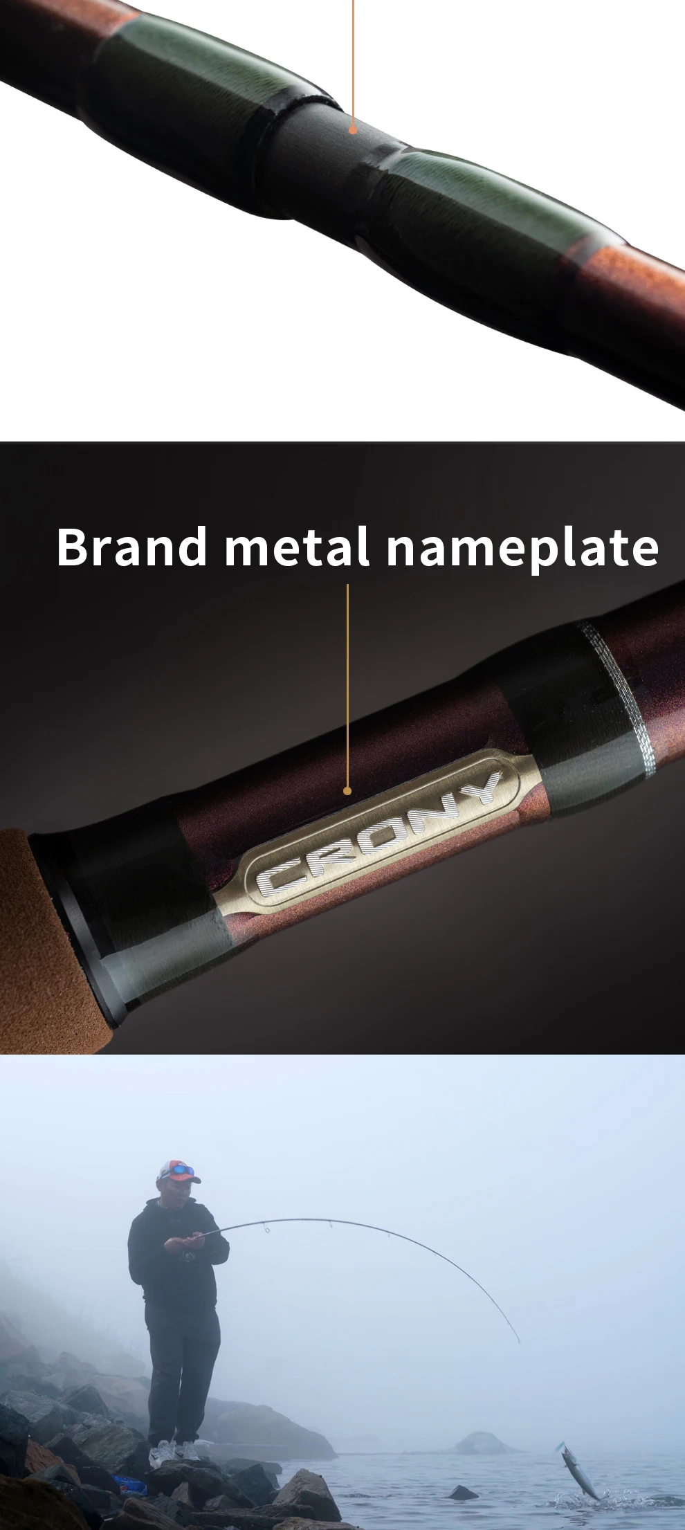 Standard Rod Fishing Casting And Spinning Rod Fuji Guide Fuji Reel Seat ...