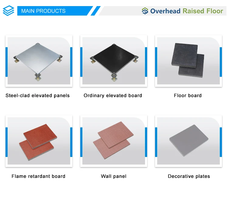 Overhead Raised Floor Data Center Server Room Steel Material Origin ...