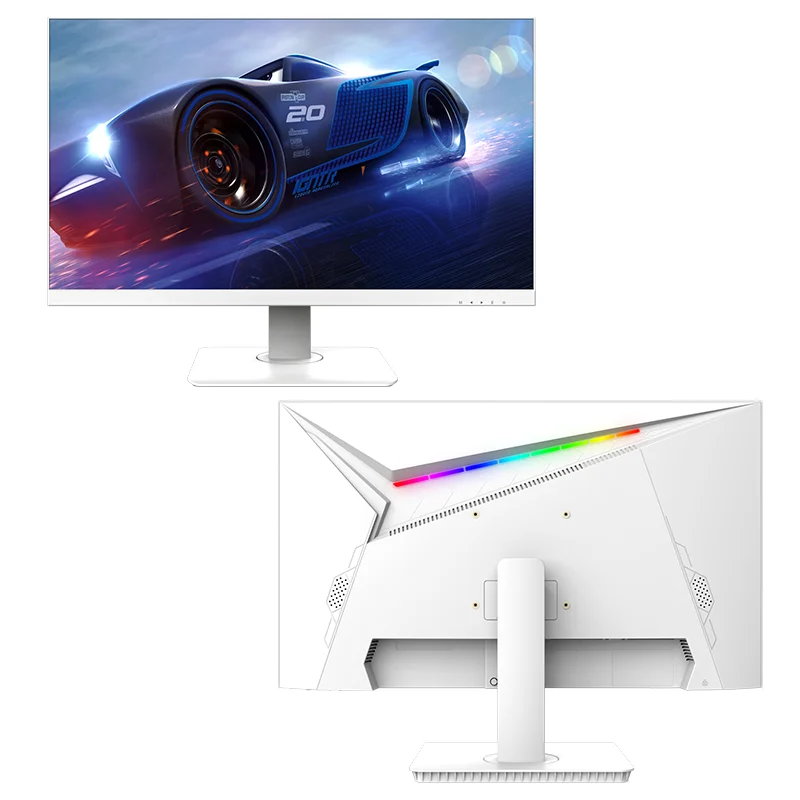 25 Inch Qhd/uhd 240hz Gaming Monitor In White Color Casing With Fixed ...