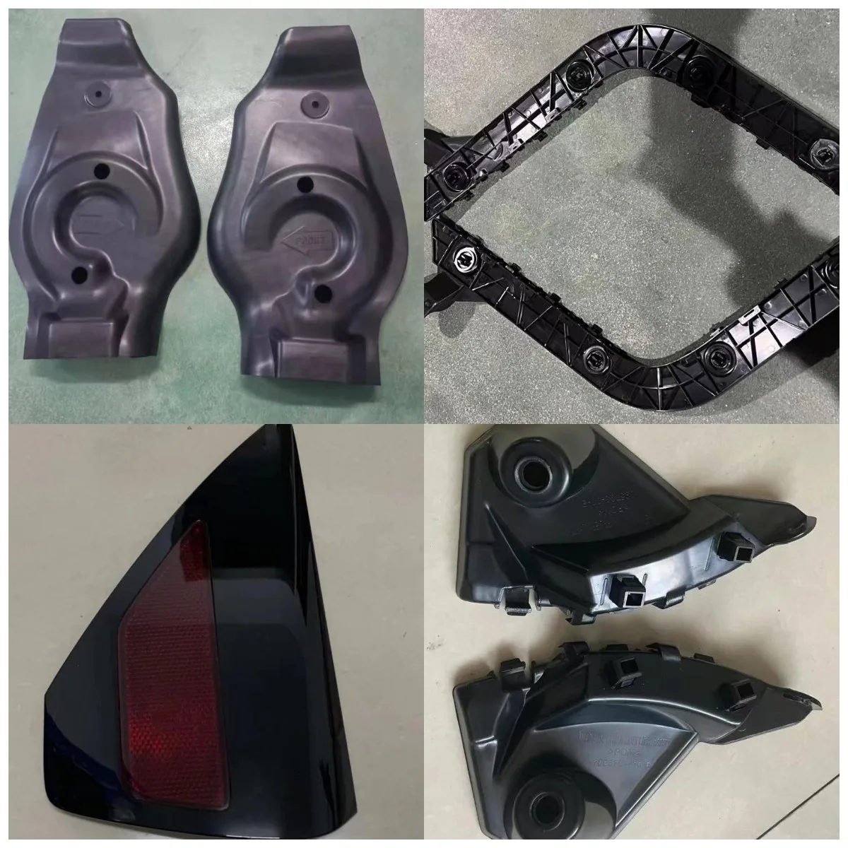 Guwo New Body Parts For Tesla Model 3 Rear Bumper 1108905-so-5-a For ...