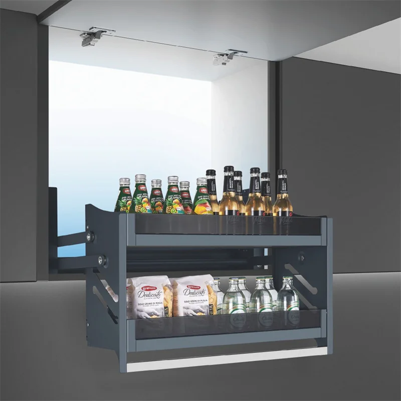 Luxury Aluminum Adjustable Shelves Elevator Pantry Hardware Stainless ...