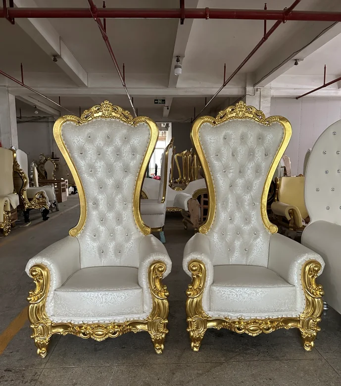Wholesale Cheap High Back King Throne Chair for Sale