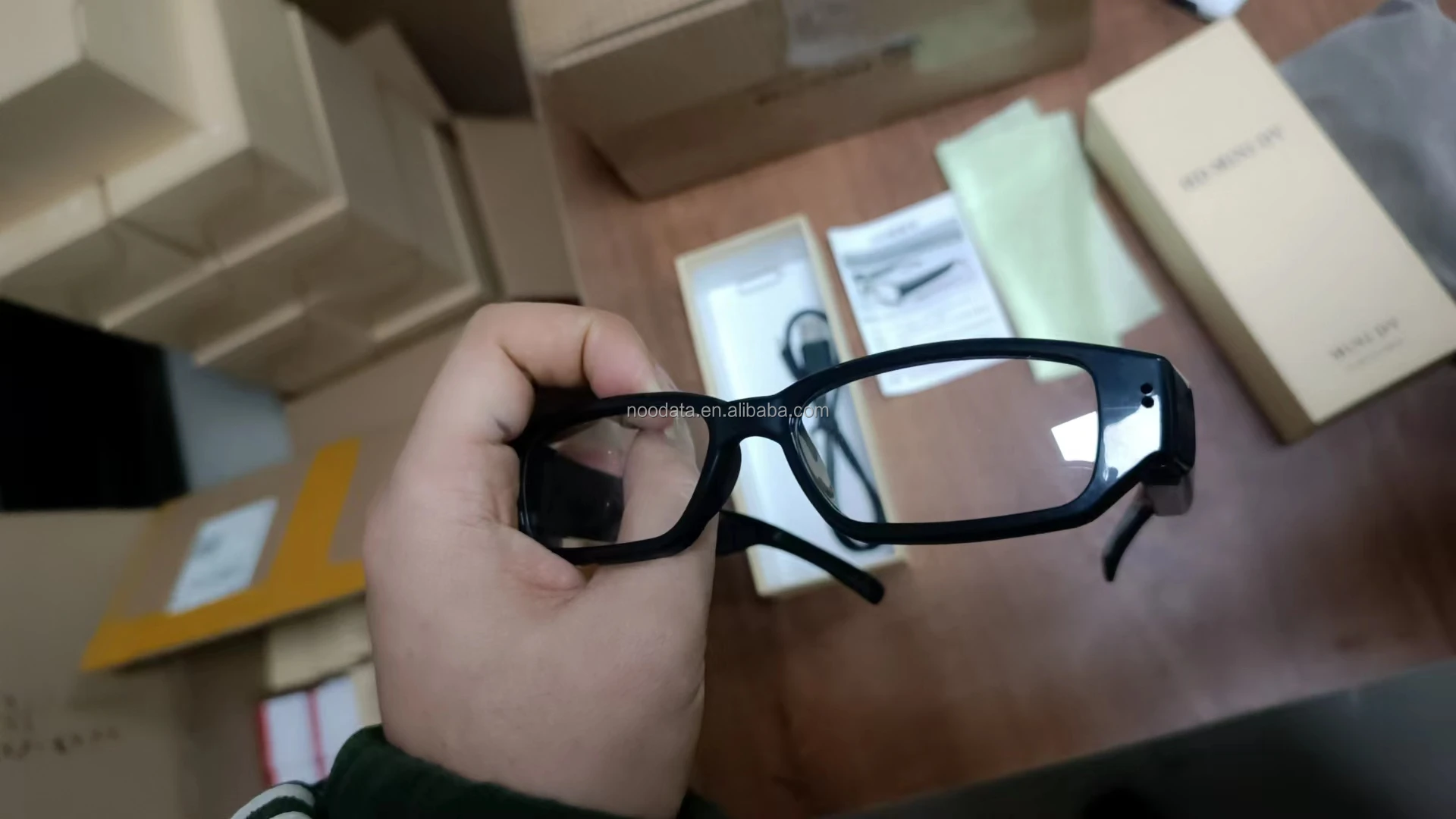 Mini Wireless Camera With Big Round Clock Wall Clock Mini Wifi Camera ...