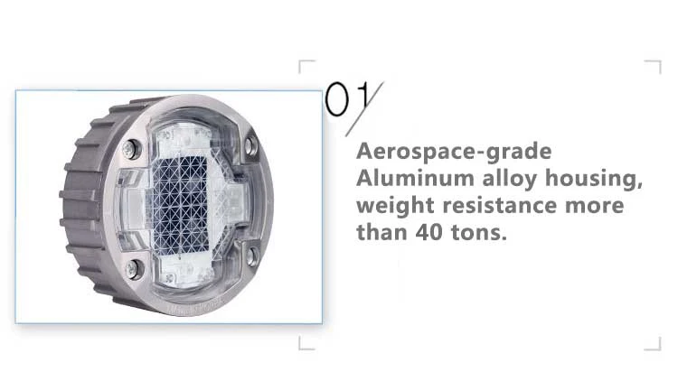 Pavement Marking Driveway Reflectors Marker Light Solar Carretera ...