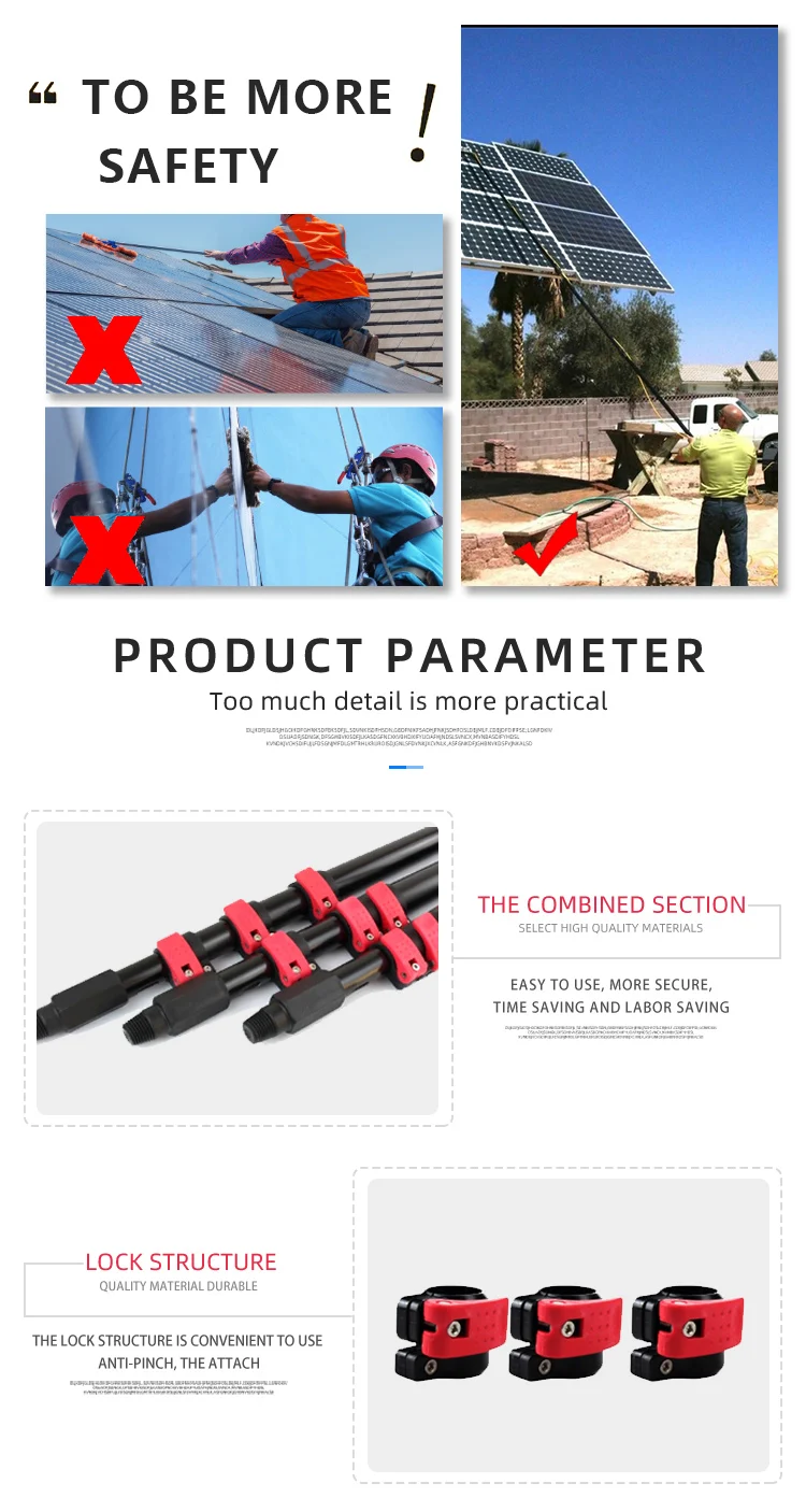 Extenclean High Pressure Water Fed Poles for Window Cleaning