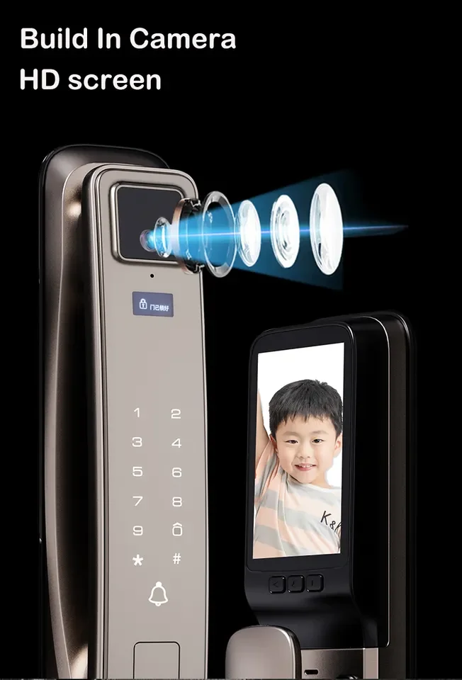 Smart Finger Vein Door Lock - High Sensitivity & Security