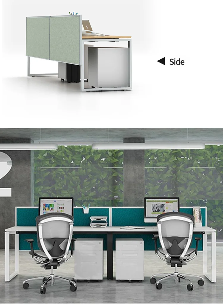 Office Cubicle Partition Work Station Desk 2 4 6 Person Office Computer ...