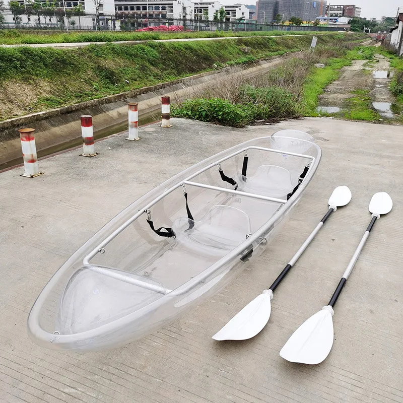 Outdoor Portable Transparent Kayak - Stable & Durable