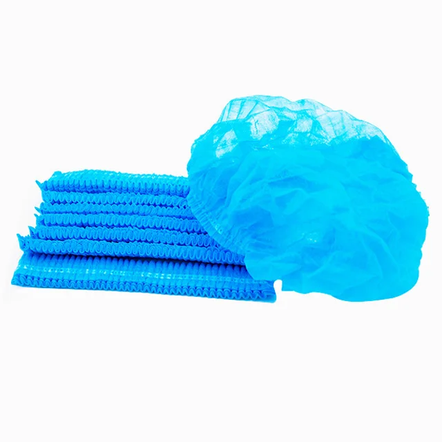 Non Woven Double Elastic Surgical Head Hair Cover Nonwoven Disposable ...