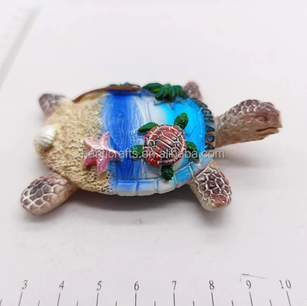 Resin 3d Refrigerator Magnet Egyptian Hurghada Turtle Collection ...