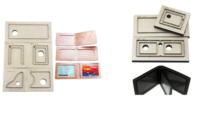 Passport Clip Knife Mold Handmade Leather Laser Knife Cutting Dies For ...