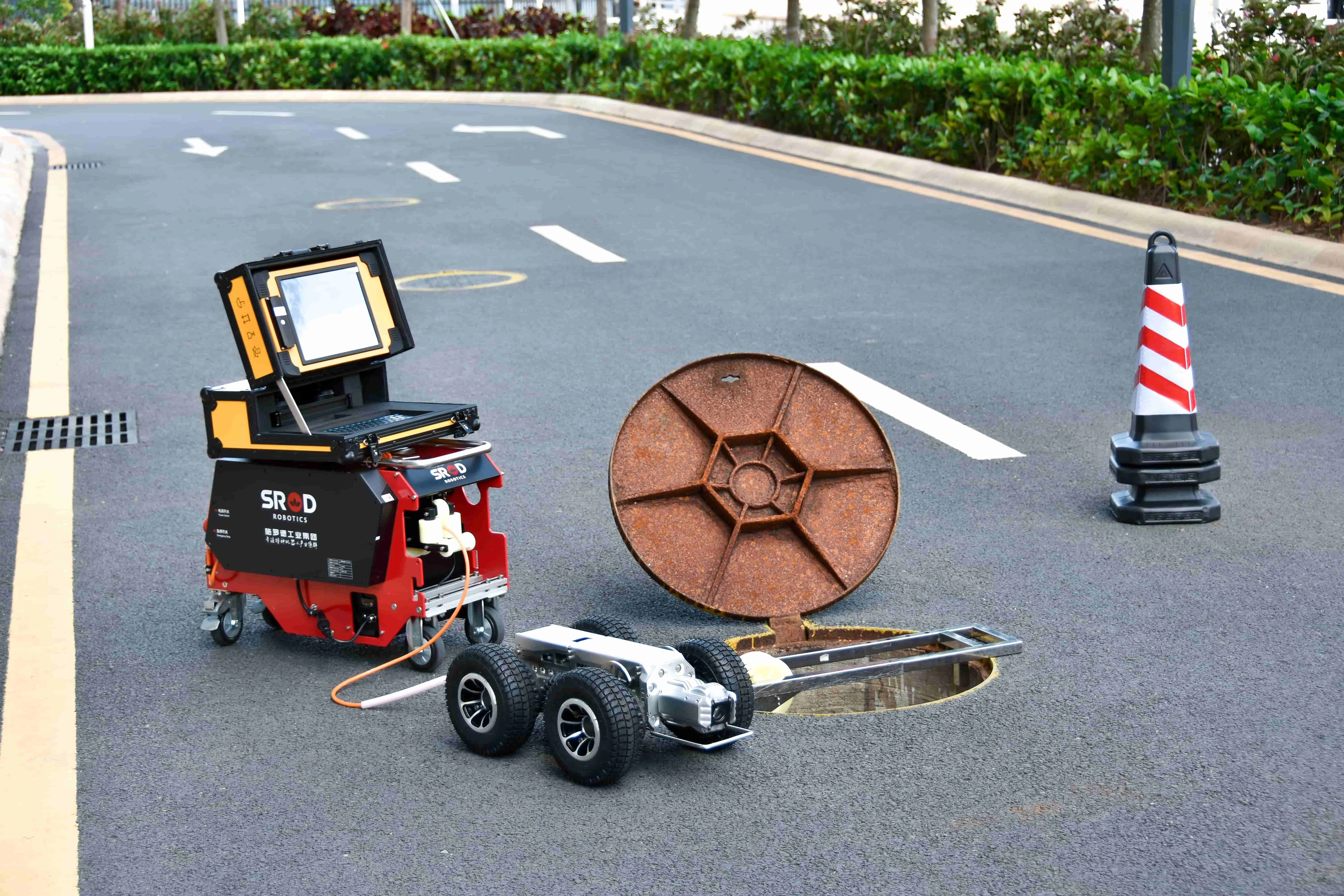 Srod S300 Flexible Sewer Pipe High Quality Video Endoscope Drain Camera ...