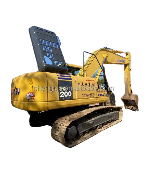 Used Pc200-7 Komatsu Hydraulic Backhoe Crawler Excavator Pc200 Pc210 ...