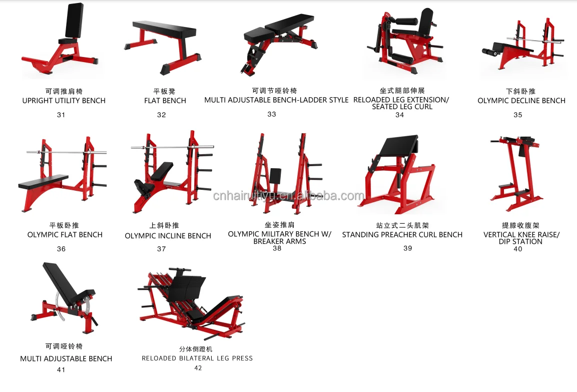 High Quality Alpha Standing Preacher Curl Bench Fitness Equipment Gym ...