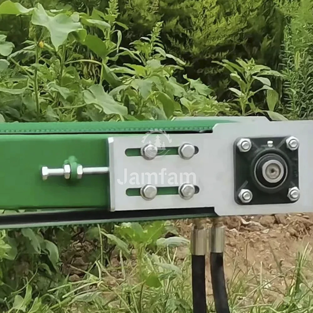 Fully Joystick Operating Conveyor Belt Wood Processor Fire Wood ...