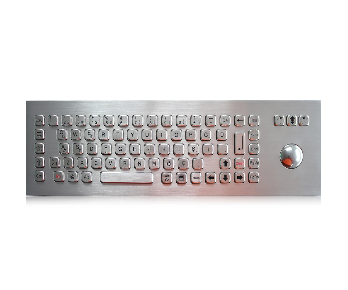 dynamic waterproof IP65 keyboard with trackball built in mouse| Alibaba.com