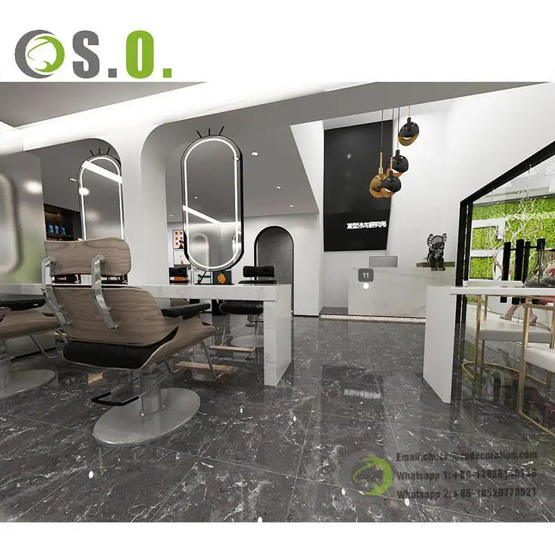 Retail Barber Shop Interior Design Barber Shop Decoration Design Store ...