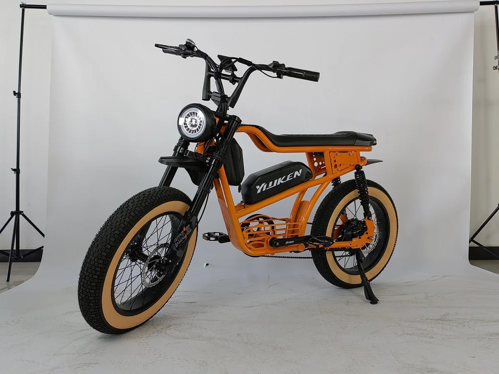 48v 1500w Retro E-Bike - Fast & Fun Electric Bikes
