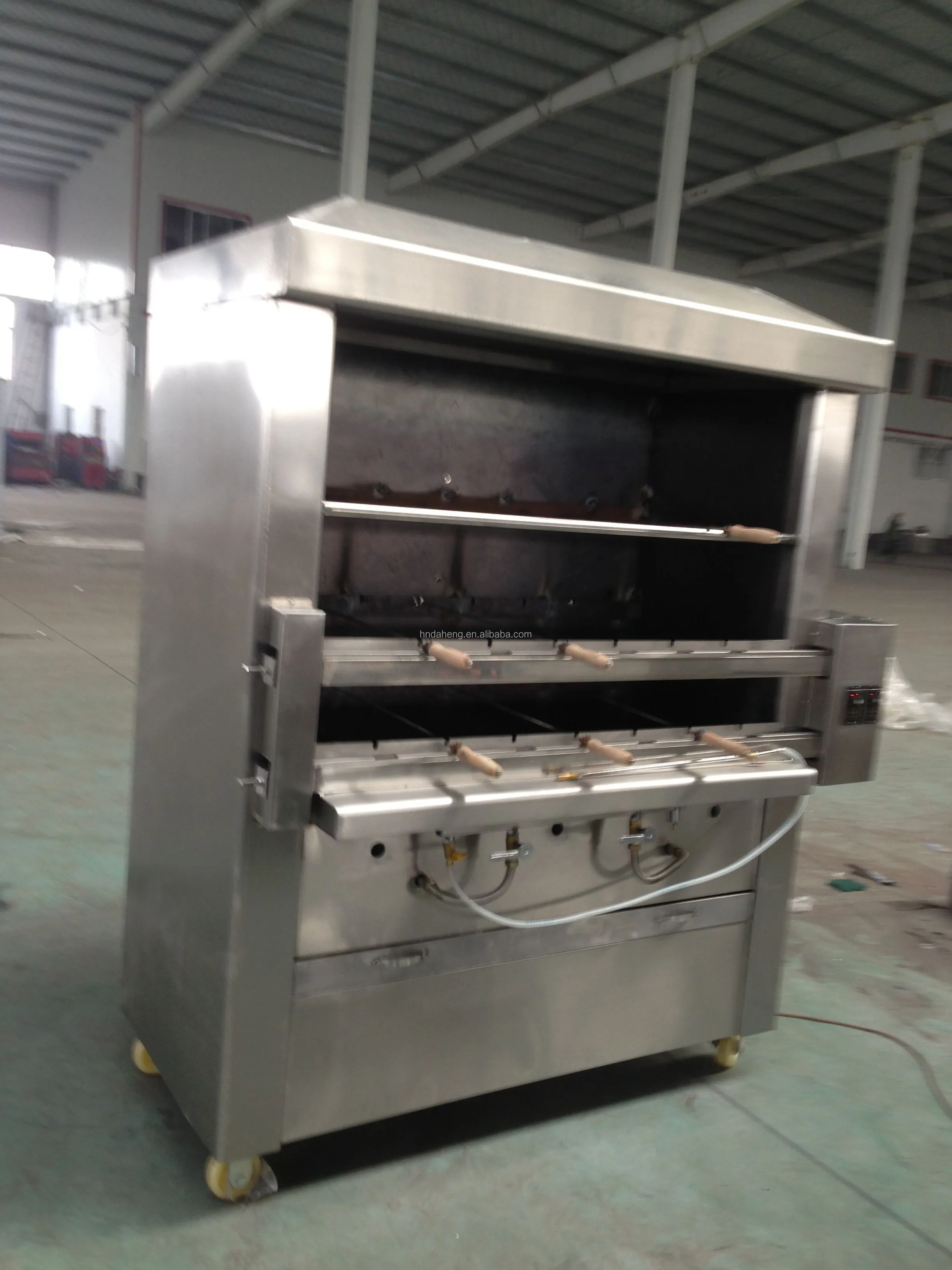 High Quality Rotary Gas Chicken Rotisserie Oven Grill Charcoal Portable ...