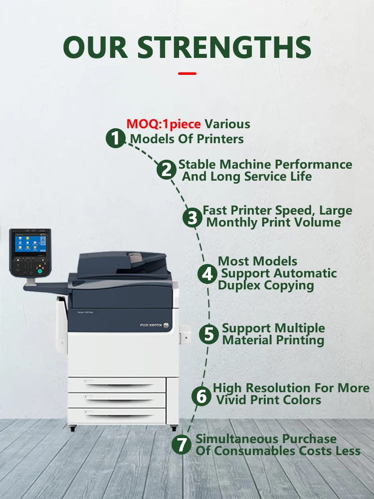 High-speed Color Laser Printer - Xerox Versant 80/180 Press