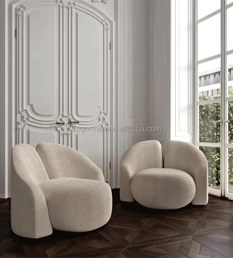 Gormqn FURNITURE Italy Designer Living Room Furniture Solid Wood Fabric ...