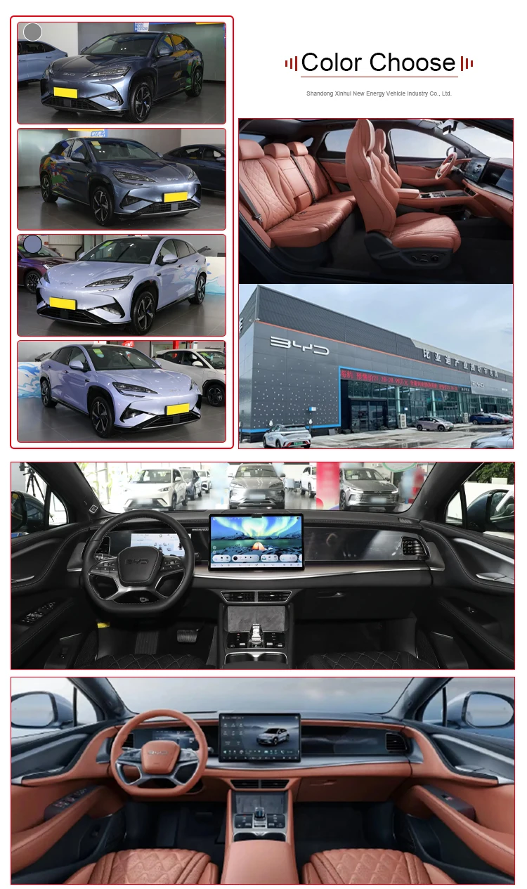 BYD Sea Lion/hiace 07 EV 2024 Dual-motor Four-wheel Drive Pure Electric Medium-sized Suv 650km/h ...