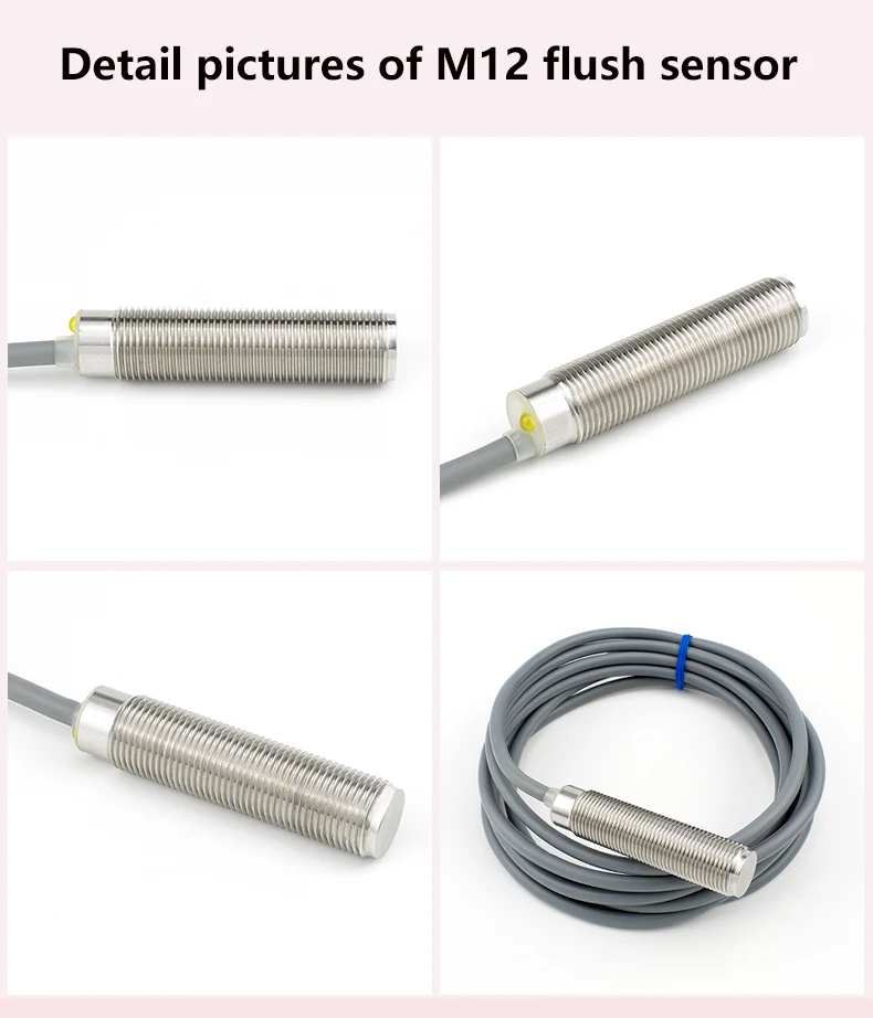 Luoshida Next Metal Inductive Proximity Sensors Metal Proximity Senor 12v Dc M12 Pnp Npn Metal ...